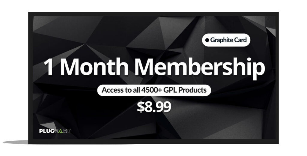 Starter One Month - Membership | PlugCart