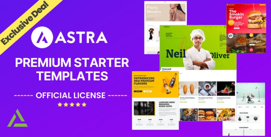 Astra Premium Starter Templates - Original License | PlugCart