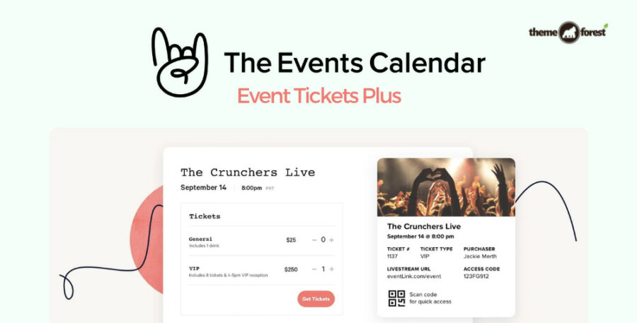 Event Tickets Plus – The Events Calendar 6.9.0 | PlugCart