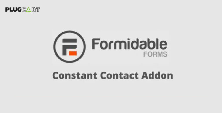 Formidable Forms Constant Contact Addon 1.1 | PlugCart